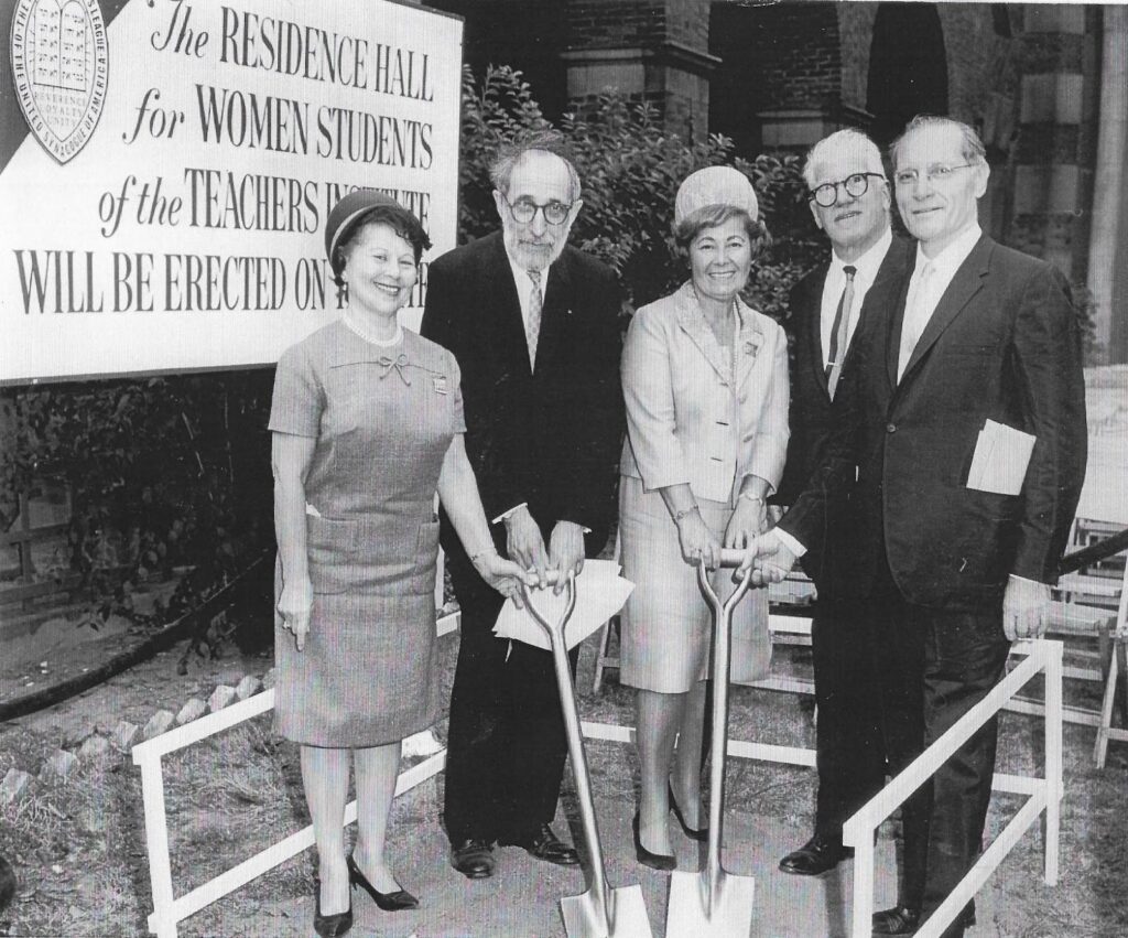 Mathilde Schechter Residence Hall Groundbreaking & Dedication | Women's ...